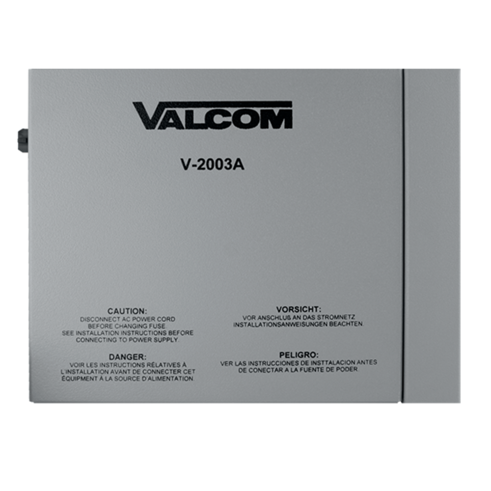 3 Zone, One Way, Page Control with Power, V-2003A – Valcom